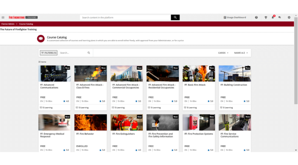 New Online Firefighter 1&2 Courses Now Available - Fire Engineering ...