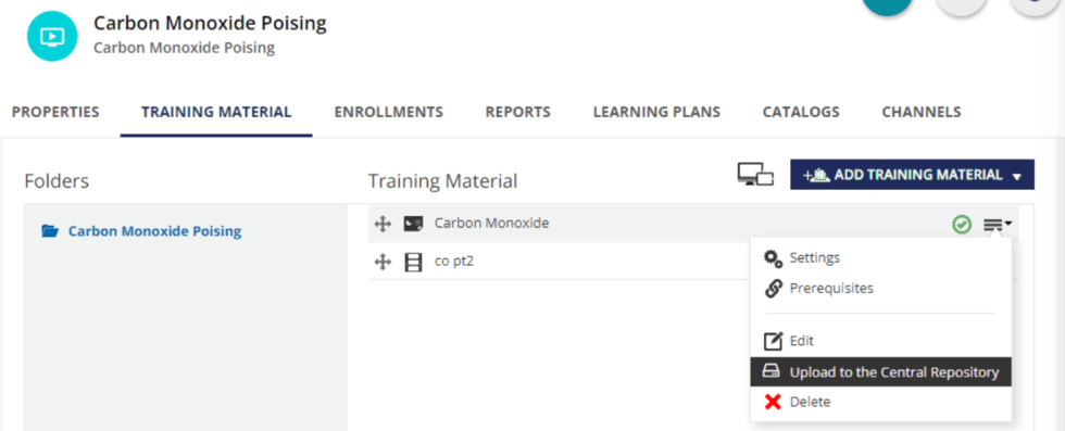 Central Repository - Fire Engineering Training